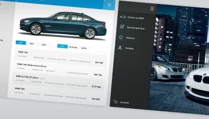 BMW - IoT Solution with Web and Mobile App for BMW