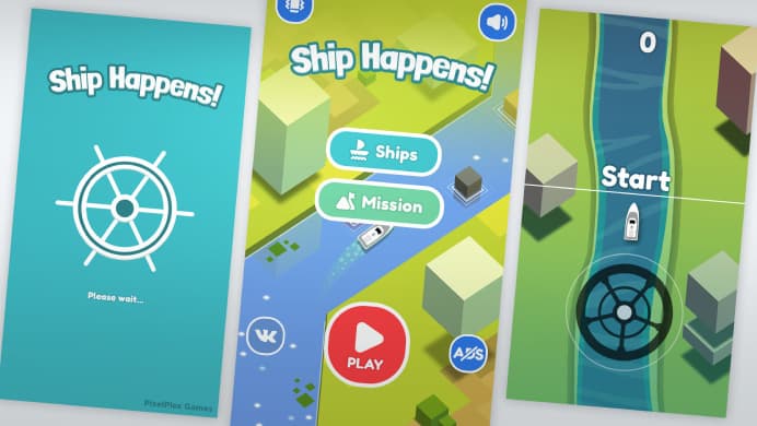 Ship Happens! - Mobile Arcade Game for iOS and Android