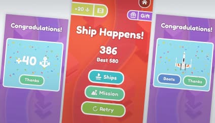 Ship Happens! - Mobile Arcade Game for iOS and Android